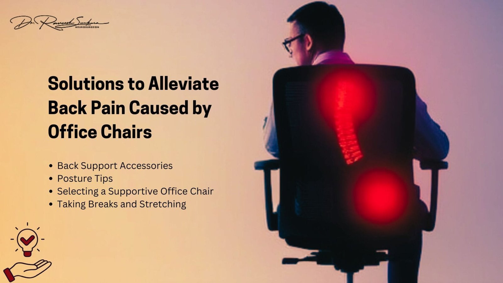 Is Your Office Chair Causing Chronic Back Pain?